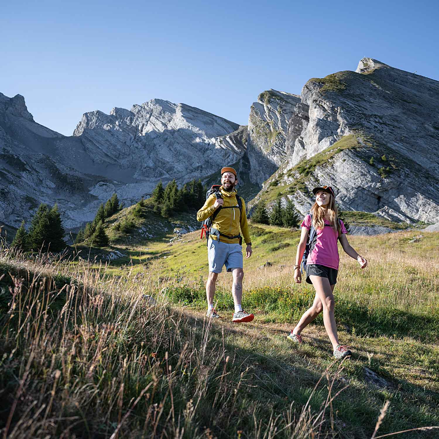 Randonner à La Clusaz, Haute-Savoie