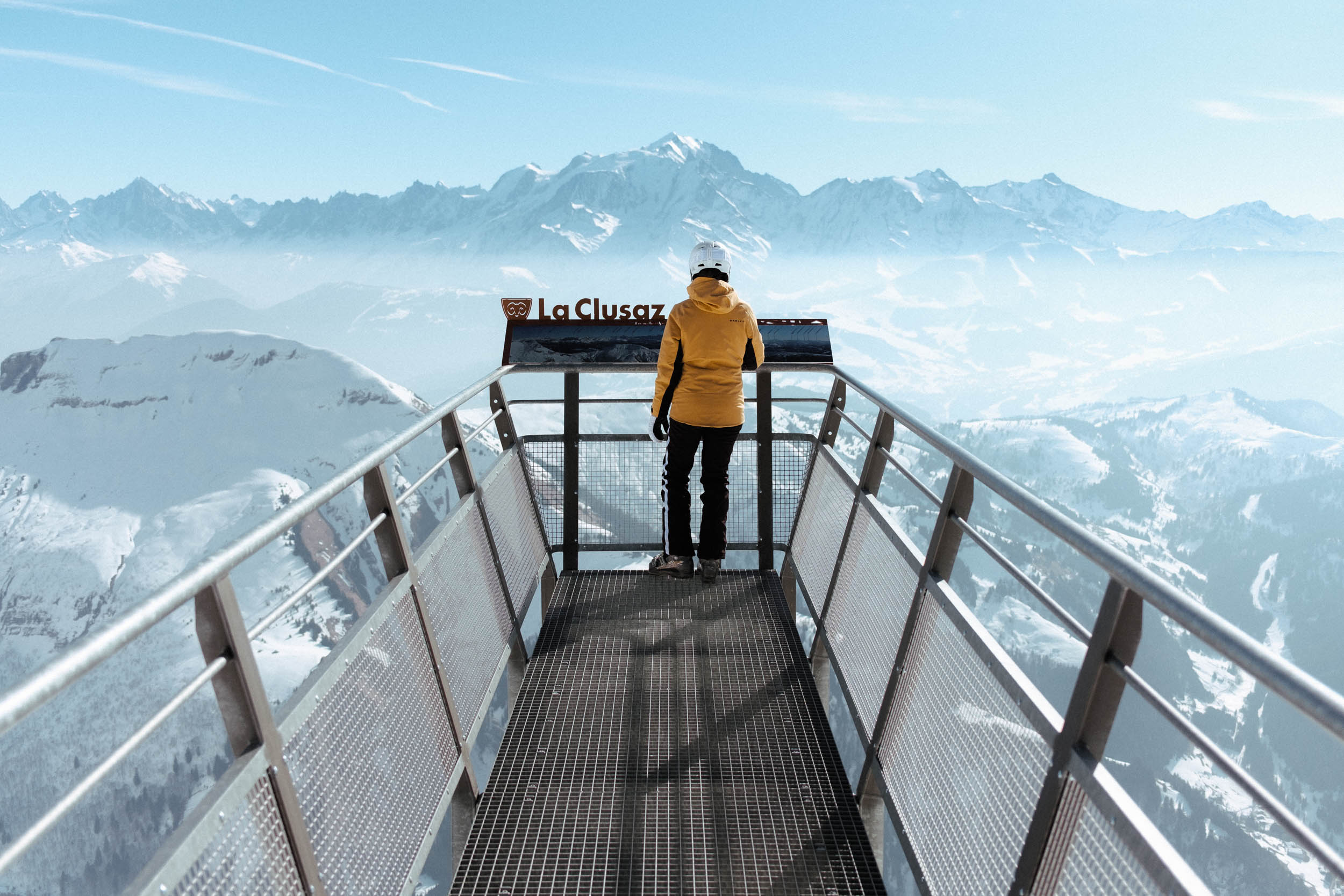 The viewing platform | La Clusaz